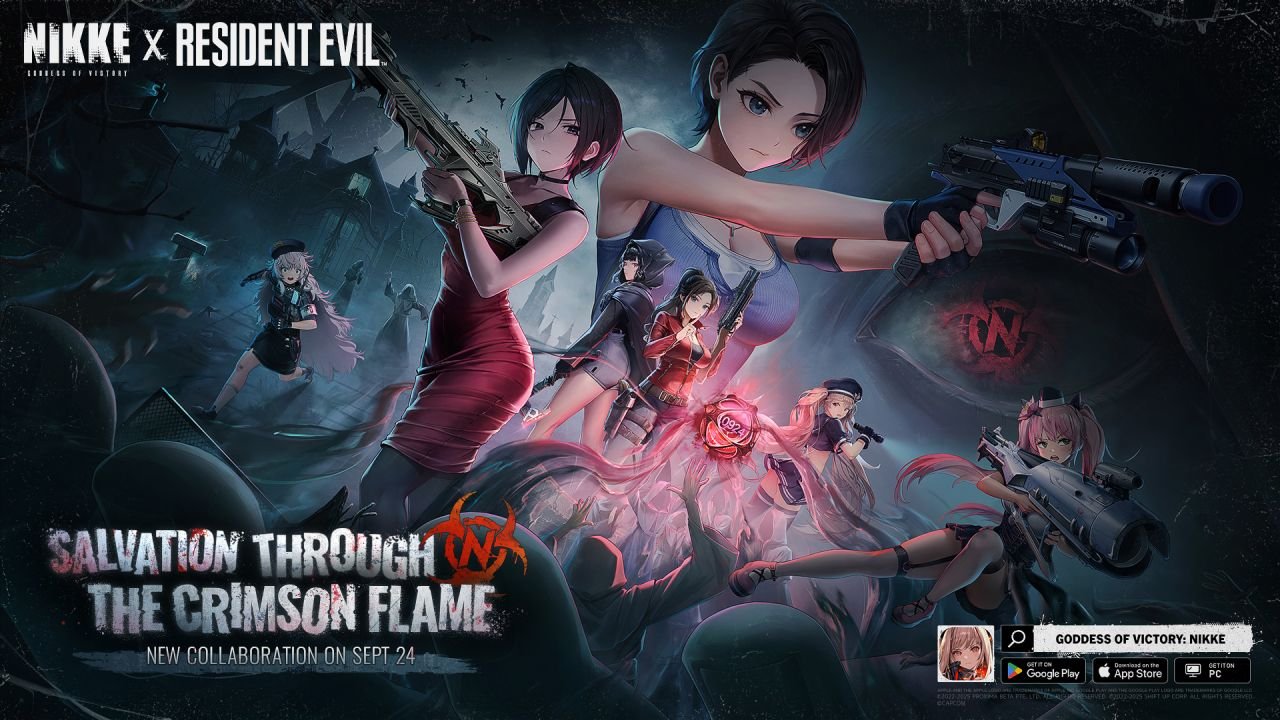 NIKKE x Resident Evil Meluncur Minggu Depan, Ada Ada, Jill, dan Claire ...