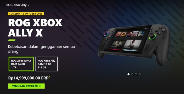 ROG Xbox Ally X Resmi Masuk Indonesia, Harga 15 Juta Rupiah! - KoKang ...